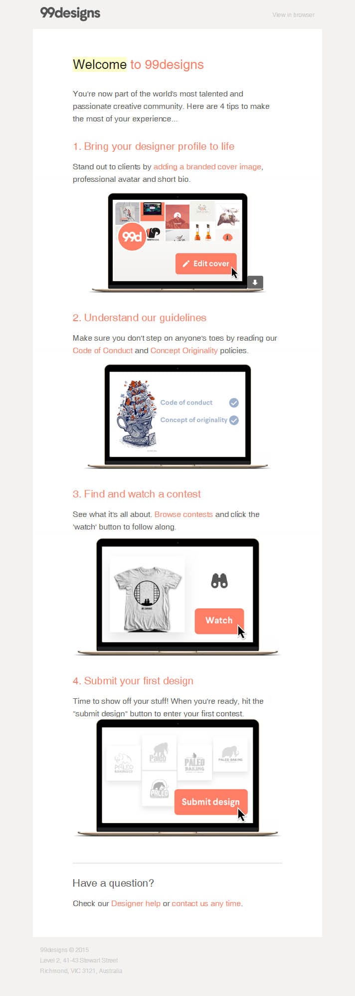 Contoh Welcome Email Untuk Campaign Email Marketing Yang Lebih Baik