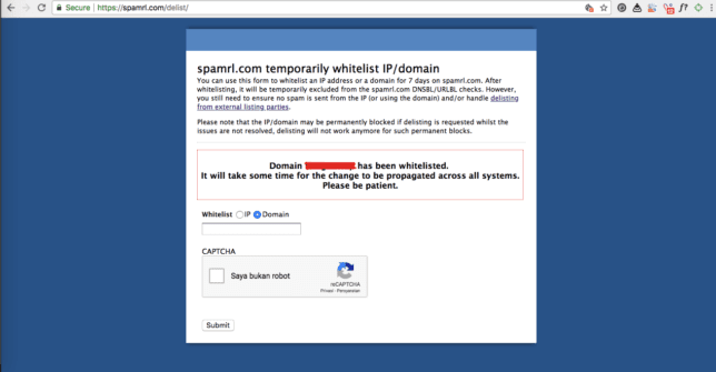 Email Anda Masuk SPAM? Ini Solusinya