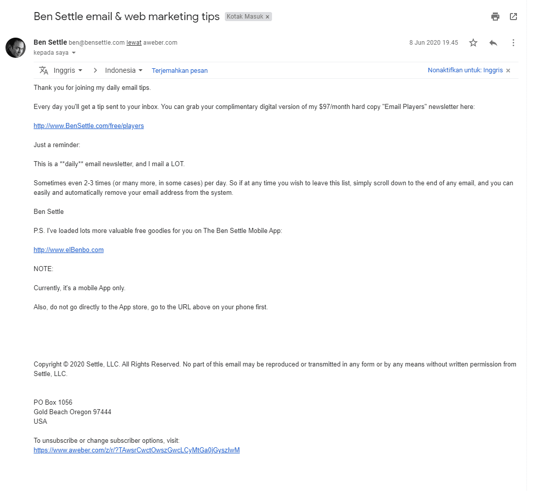 5 Contoh Newsletter Inspiratif Yang Akan Memberikan Anda Ide Segar