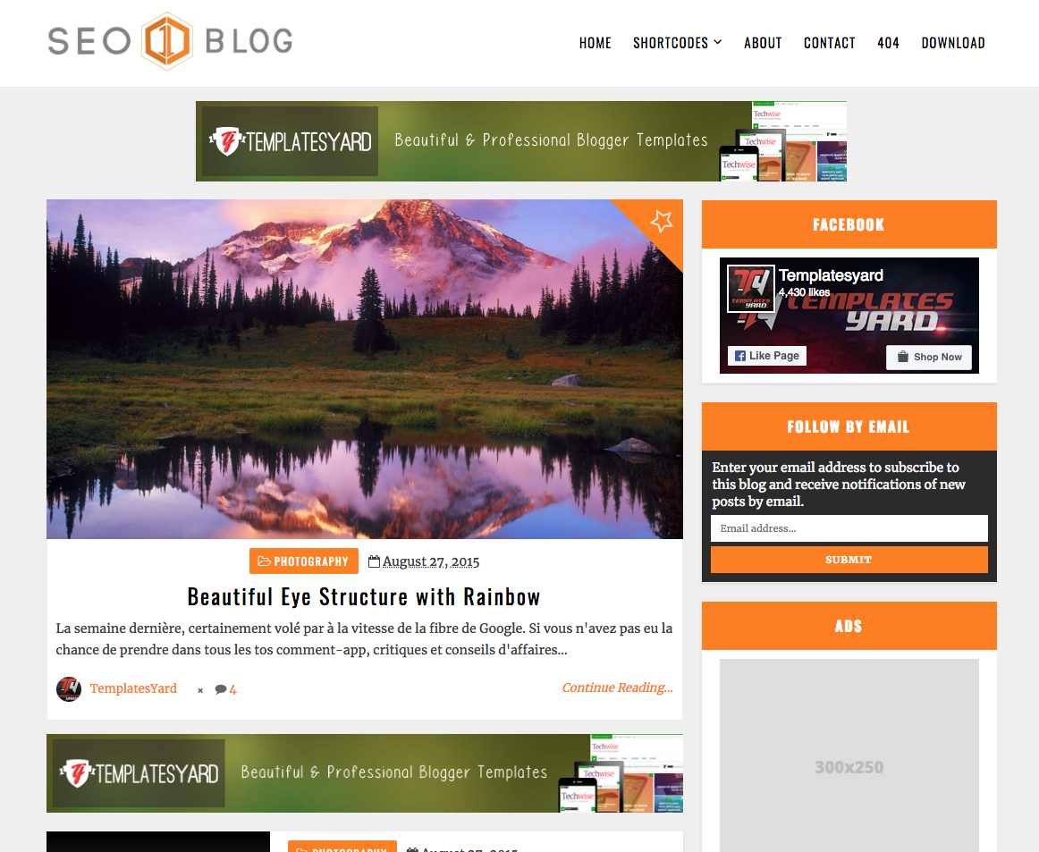 10+ Template Blogger Keren, Responsive & SEO Friendly 2022