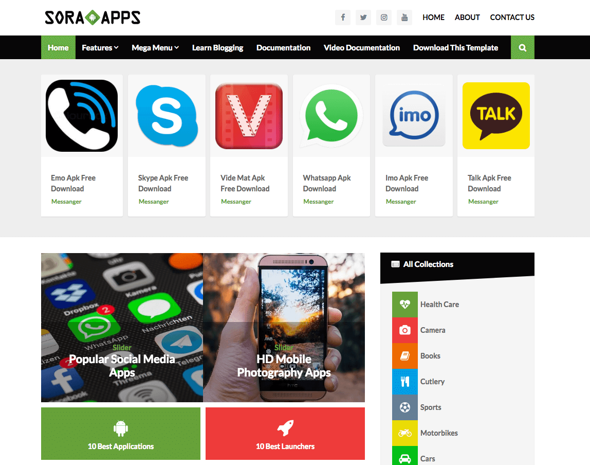 10+ Template Blogger Keren, Responsive & SEO Friendly 2022